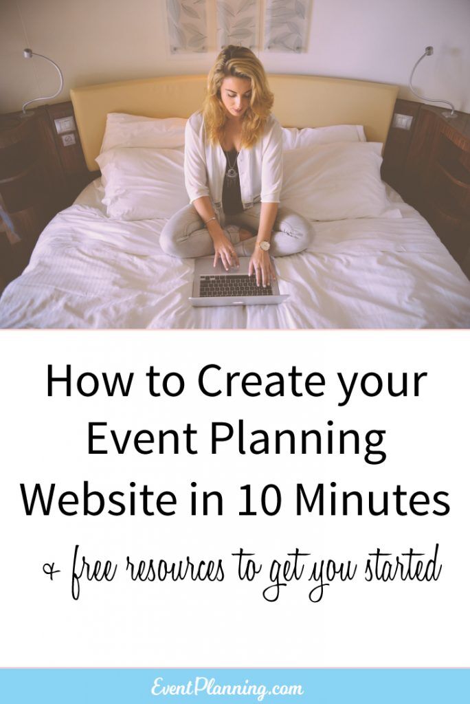 Create Your Event Planner Website in 10 Minutes | EventPlanning.com